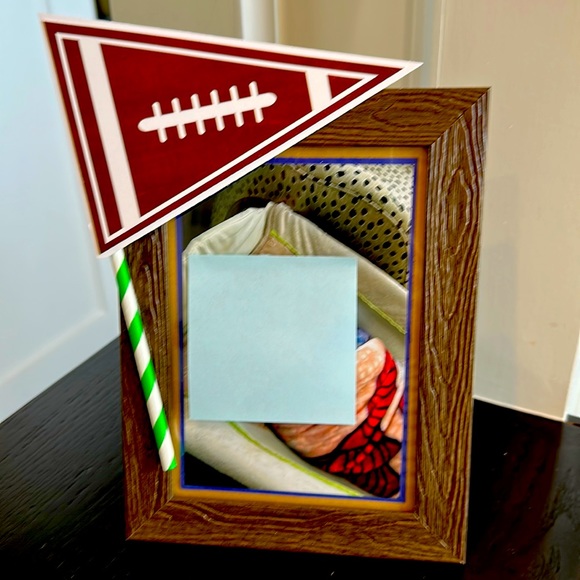 Accents | Handmade Football Frame | Poshmark